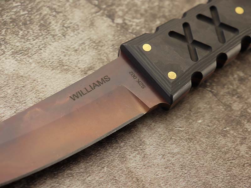 ウィリアムズ BD SZK-C02-C ショウブヅクリ カイケン カスタム シースナイフ WILLIAMS BLADE DESIGN | Williams Blade Design ...