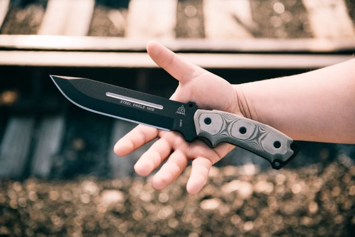 トップス TP107E スチールイーグル 1095高炭素鋼/マイカルタ ハンドル ナイフ TOPS Steel Eagle | すべての商品 | ミリタリーショップ アームズギア本店