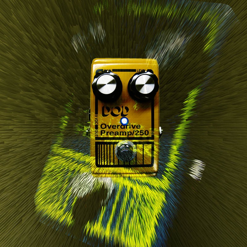 DOD 250/YJM308 ”Real Grey Mod” (持込みMOD)【ART Custom Pedal】｜ART MUSIC