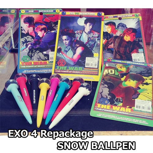 【再入荷】EXO SNOW BALL-PEN 4th ALBUM Repackage 「SUM」