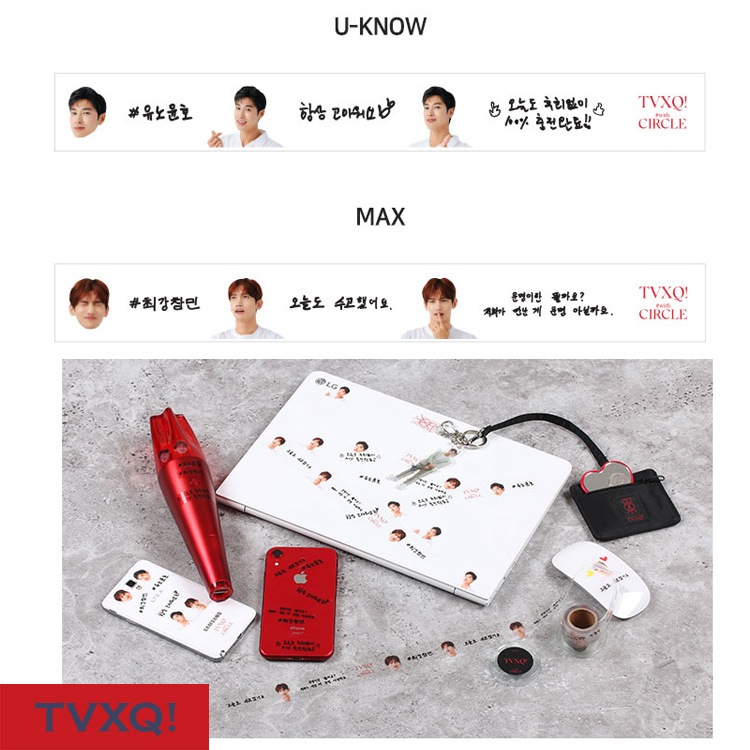TVXQ! ROLL TAPE「TVXQ! CONCERT -CIRCLE- #with OFFICIAL GOODS」