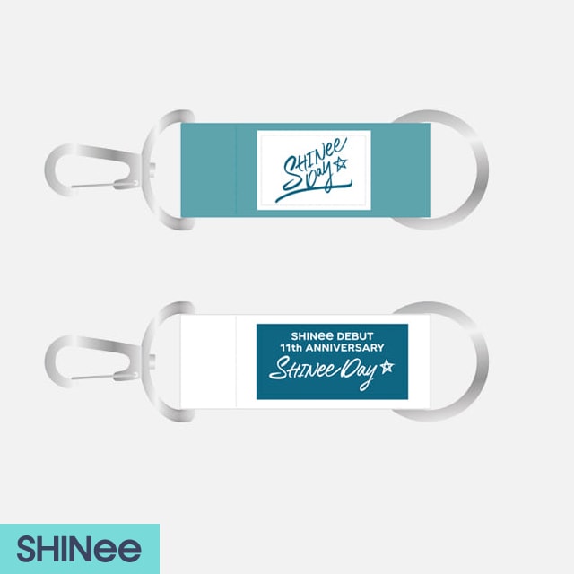 SHINee STRAP KEY RING「SHINee DEBUT 11th ANNIVERSARY EXHIBITION」