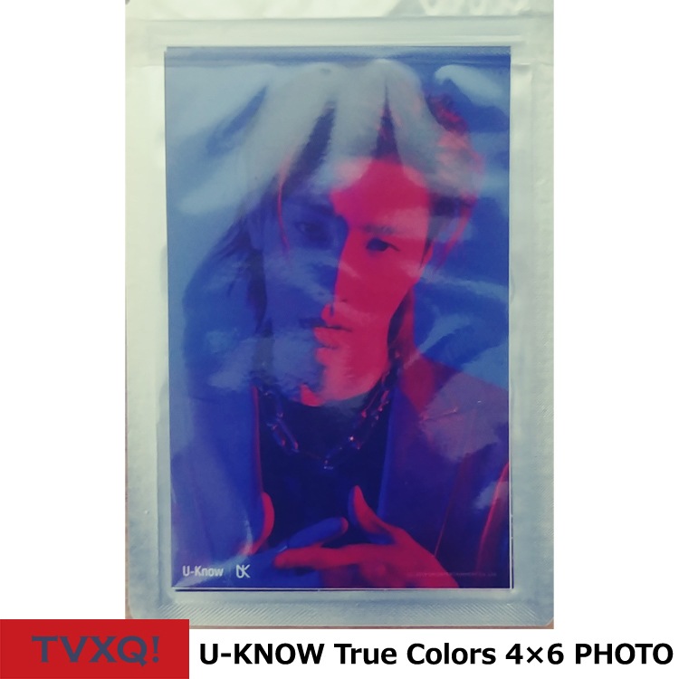 TVXQ！U-KNOW True Colors 4×6 PHOTO SET「SMTOWN&STORE」