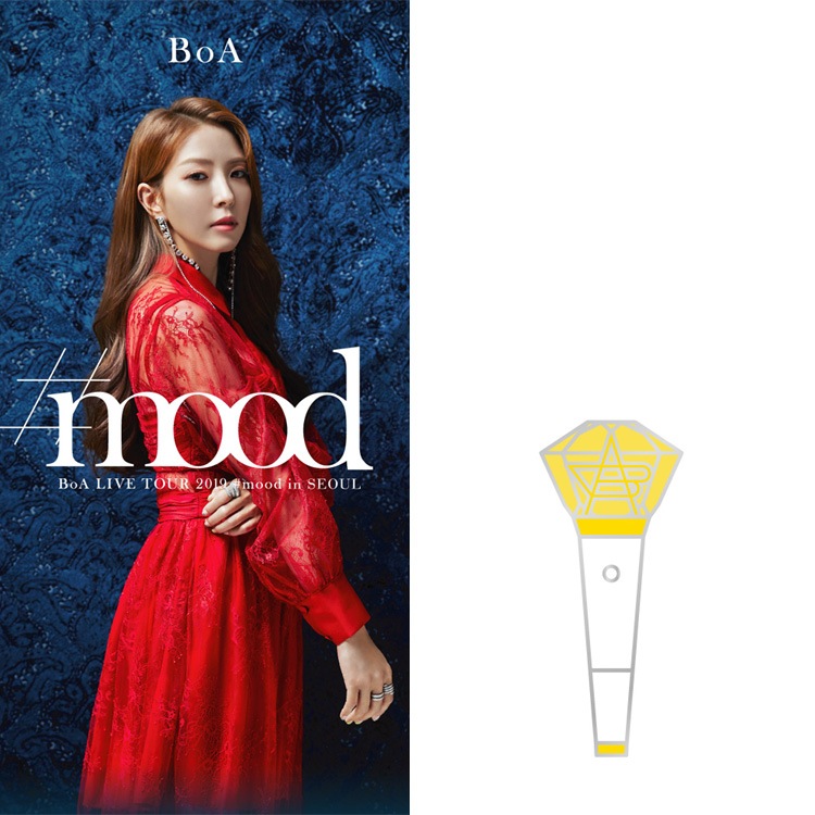 【予約】BOA FANLIGHT BADGE「BoA LIVE TOUR 2019 #mood in SEOUL MD」