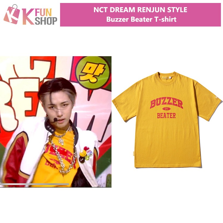 【予約/送料無料】NCT DREAM RENJUN着用 Buzzer Beater T-shirt「MAINBOOTH」