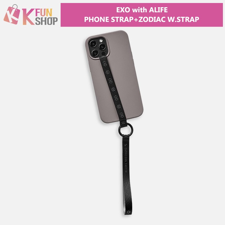 【予約】EXO PHONE STRAP+ZODIAC W.STRAP SET with ALIFE「SMTOWN&STORE」