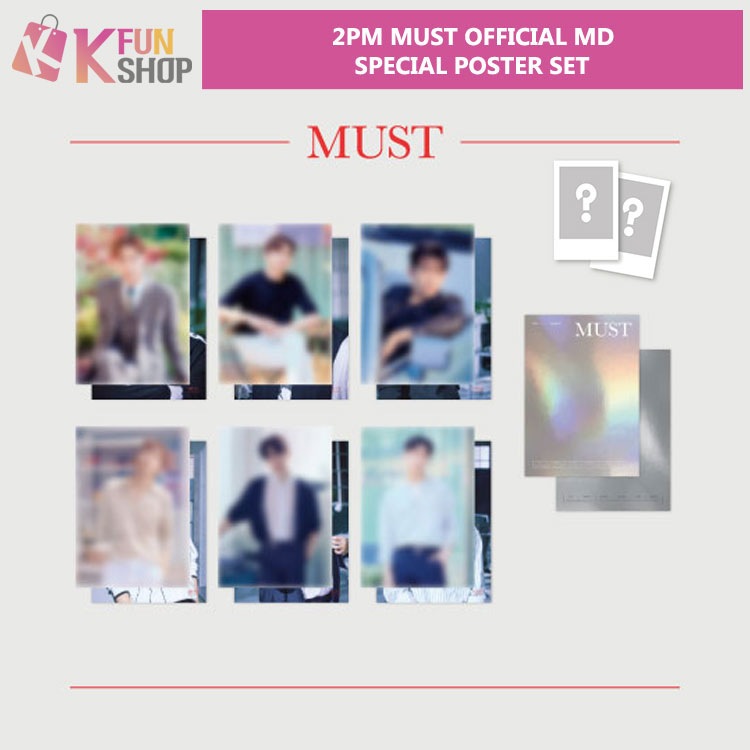 【予約/送料無料】2PM SPECIAL POSTER SET_MUST OFFICIAL MD「JYP Entertainment」