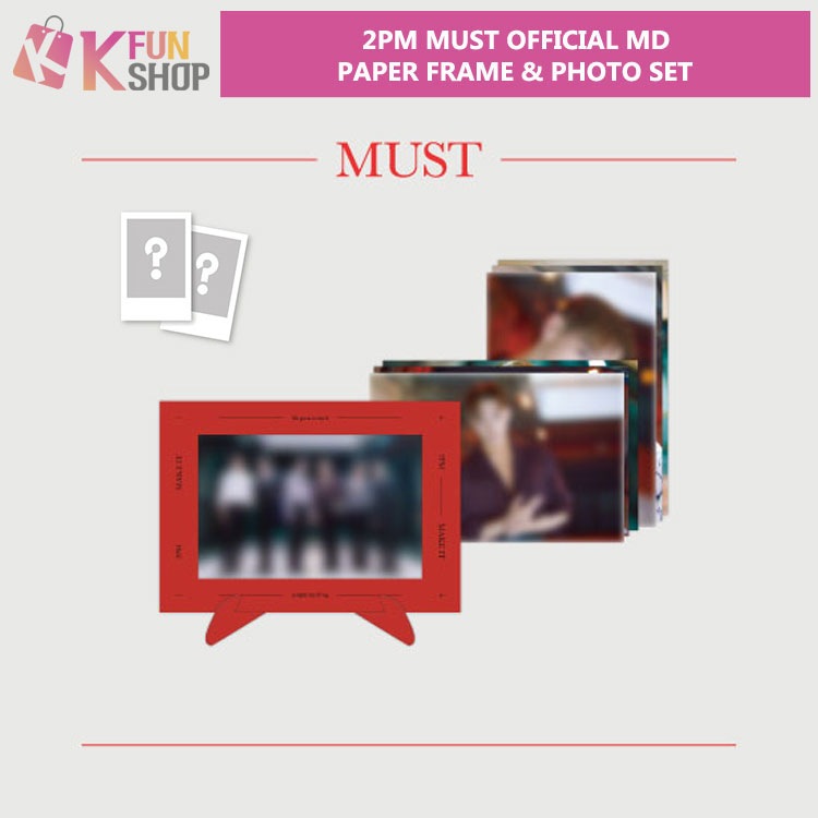 【予約】2PM PAPER FRAME & PHOTO SET_MUST OFFICIAL MD「JYP Entertainment」
