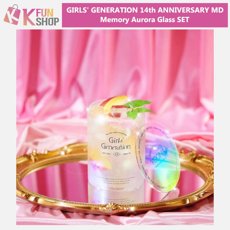 【予約/送料無料】GIRLS' GENERATION Memory Aurora Glass SET_14th ANNIVERSARY MD ...