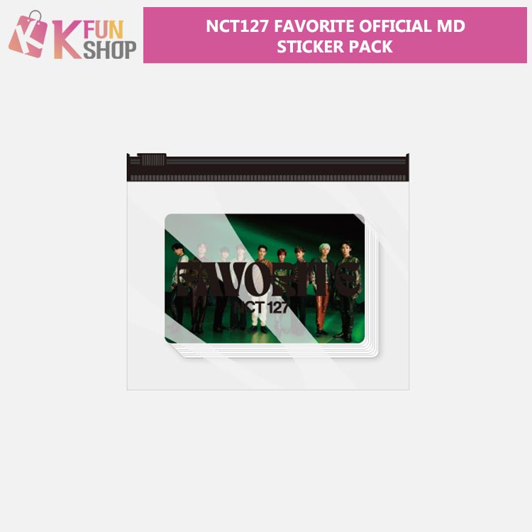 【予約】NCT127 STICKER PACK_FAVORITE OFFICIAL MD「SMTOWN&STORE」