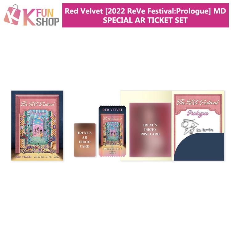 【予約】Red Velvet SPECIAL AR TICKET SET_2022 ReVe Festival Prologue MD「SMTOWN&STORE」