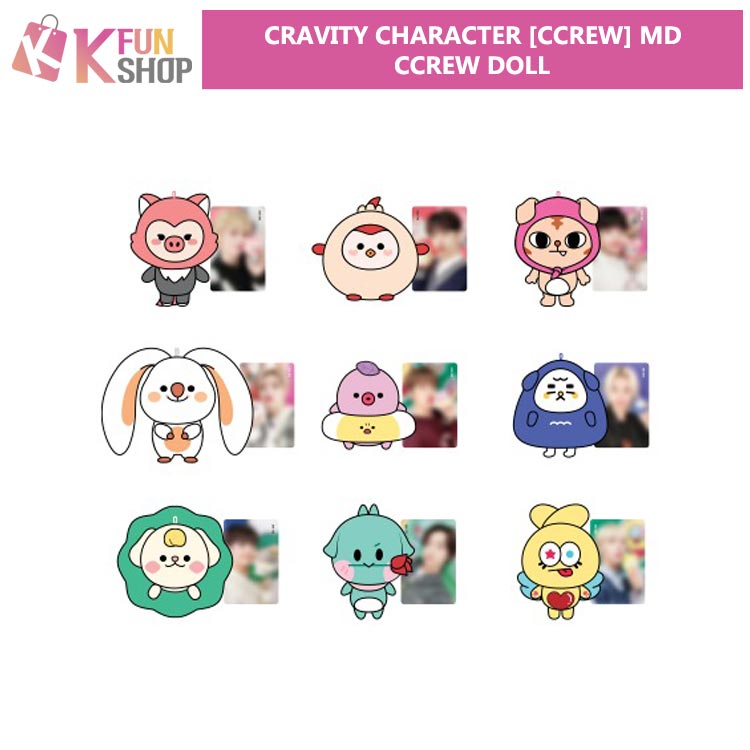 【予約】CRAVITY CCREW DOLL_CCREW OFFICIAL MD