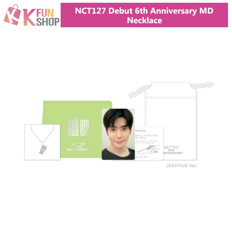 【予約】NCT127 Necklace_Debut 6th Anniversary OFFICIAL MD「SMTOWN&STORE」