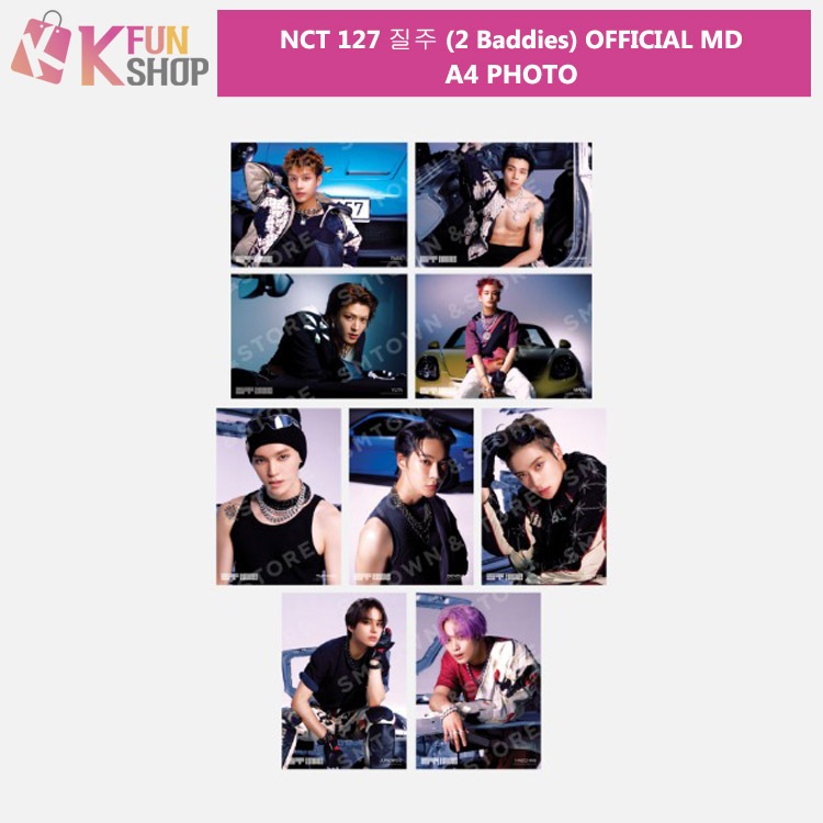 【予約】NCT127 A4 PHOTO_2Baddies STREET OFFICIAL MD「SMTOWN&STORE」