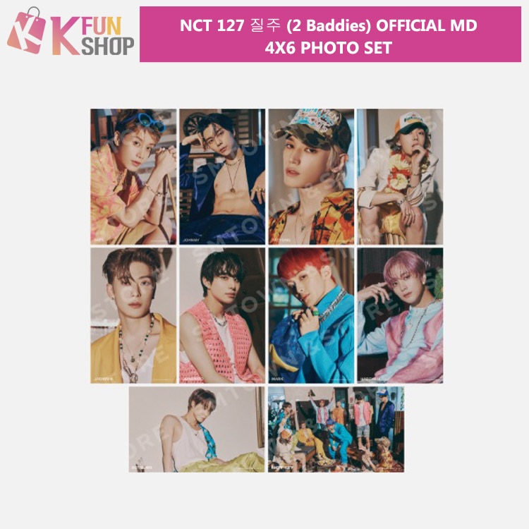 【予約】NCT127 4X6 PHOTO SET_2 Baddies STREET OFFICIAL MD「SMTOWN&STORE」