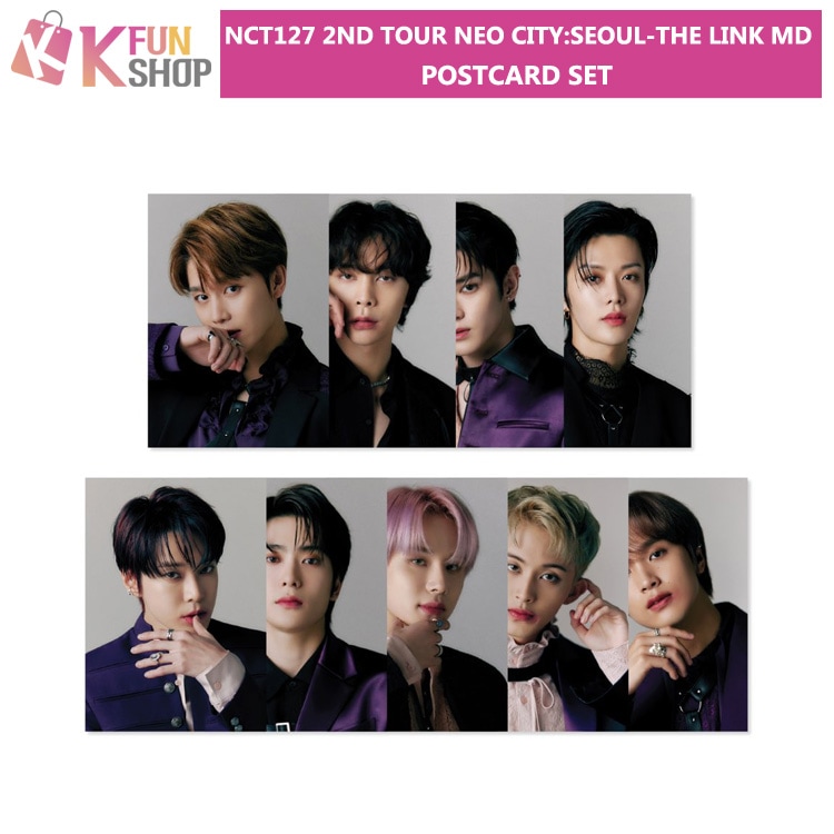 【予約】NCT127 POSTCARD SET_NCT127 2ND TOUR NEO CITY:SEOUL-THE LINK OFFICIAL MD