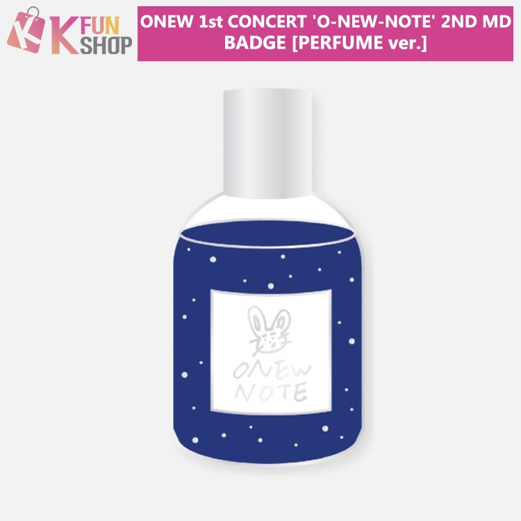 【予約】ONEW BADGE [PERFUME ver.]「ONEW 1st CONCERT O-NEW-NOTE 2ND MD」