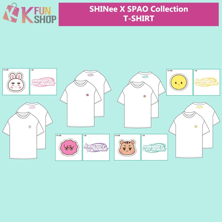 T-SHIRT_SHINee X SPAO Collection SHINee IS BACK
