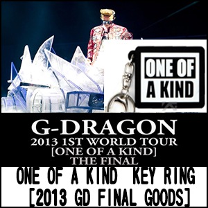 ONE OF A KIND KEY RING [2013 GD FINAL GOODS]