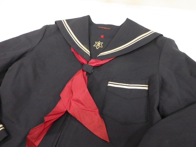 d02 高槻市芝谷中学校 冬服セーラー服+冬服スカート+スカーフ/yt1979【7JRF】 | 女子制服,中学校,セット | 中古学生服の専門 ...
