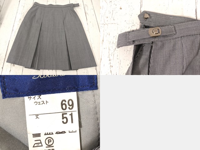 d87 神奈川県 領家中学校 ブレザー+ベスト+夏服・冬服スカート/yt5078【25SKW】 | 女子制服,中学校 | 中古学生服の専門店 ...