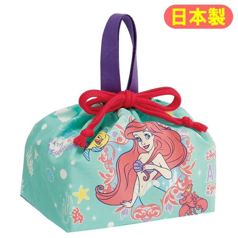 ランチ巾着 アリエル 22 スケーター KB7 日本製 ディズニープリンセス キャラクター お弁当袋 巾着 巾着袋 子供 ランチ袋 女の子 | ファンシー雑貨,バッグ/巾着 | キャラクター ...