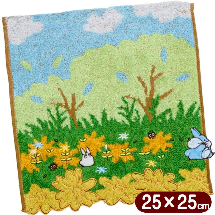 となりのトトロ タオルハンカチ くすの木の下で 25×25cm スタジオジブリ グッズ キャラクター タオル ミニタオル 丸眞 | ホームファッション,タオル,タオルハンカチ | キャラクター ...