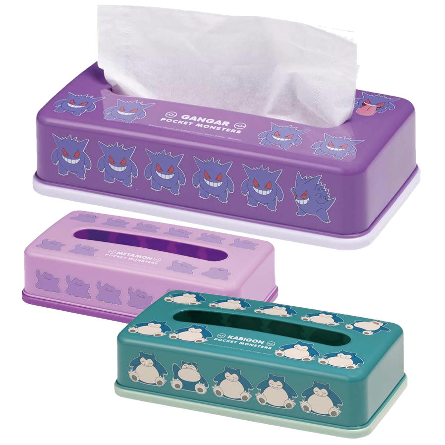 ポケットモンスター ティッシュペーパーストッカー TSST0 スケーター ポケモン キャラクター ソフトパック用 カビゴン メタモン ゲンガー ティッシュケース | ホームファッション ...
