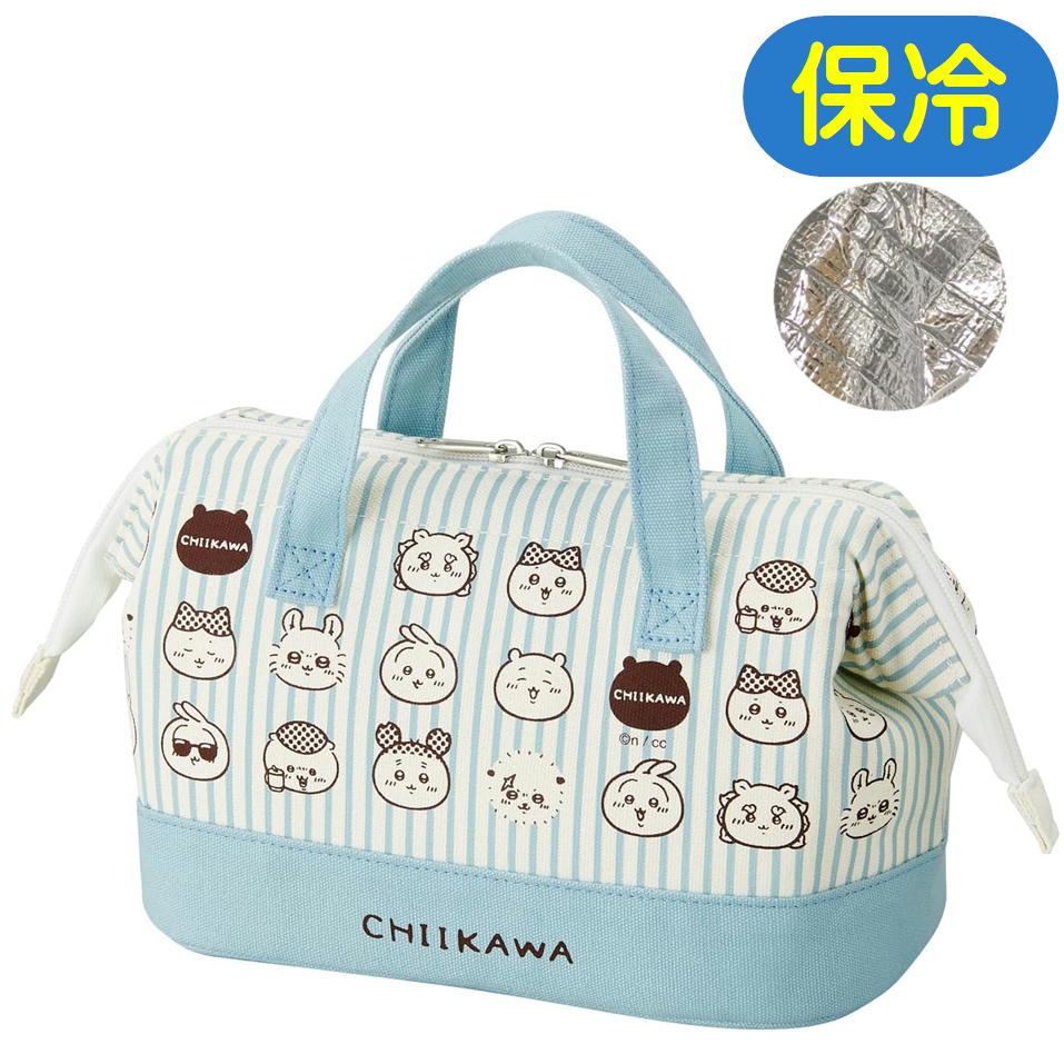 ランチバッグ ちいかわ OSK CKW No.5 TB-18 うさぎ ハチワレ がま口 保冷 保温 ランチトート キャラクター 保冷バッグ | ファンシー雑貨,バッグ/巾着 | キャラクター ...