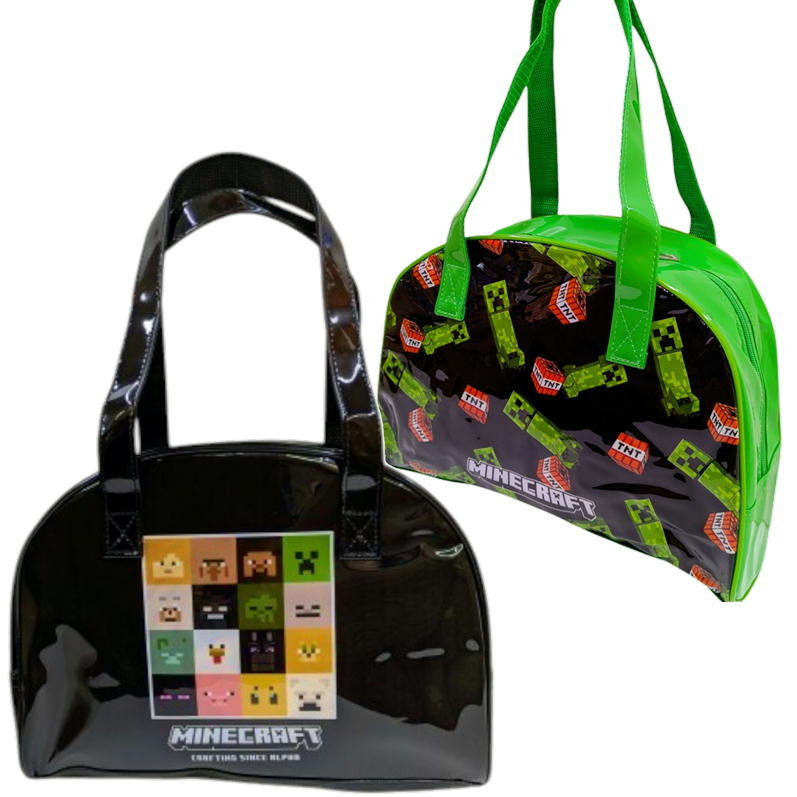 プールバッグ マインクラフト ボストン型 ビーチバッグ E8530YB ビニール マイクラ ゲーム キャラクター 水泳バッグ 子供 水着入れ | シーズン商品,プール海浜用品 | キャラクター ...