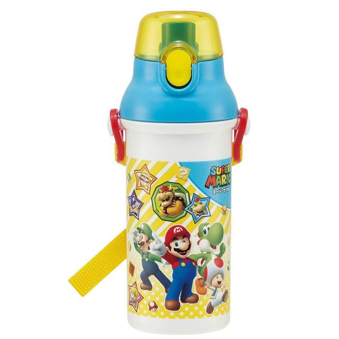 プラ水筒 キャラクター プラワンタッチボトル 抗菌 直飲み 日本製 子供 水筒 480mL PSB5SANAG スケーター 任天堂 ディズニープリンセス サンリオ | ファンシー雑貨,水筒 ...