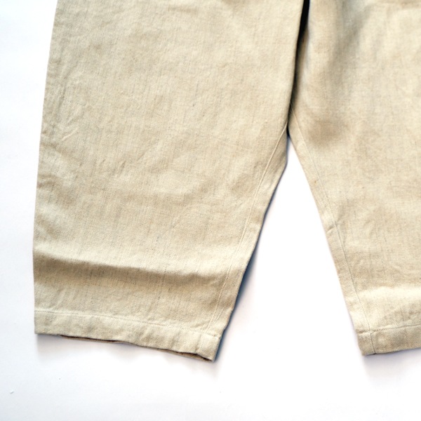 MITTAN PT-84 綾織大麻パンツ2 生成 送料無料