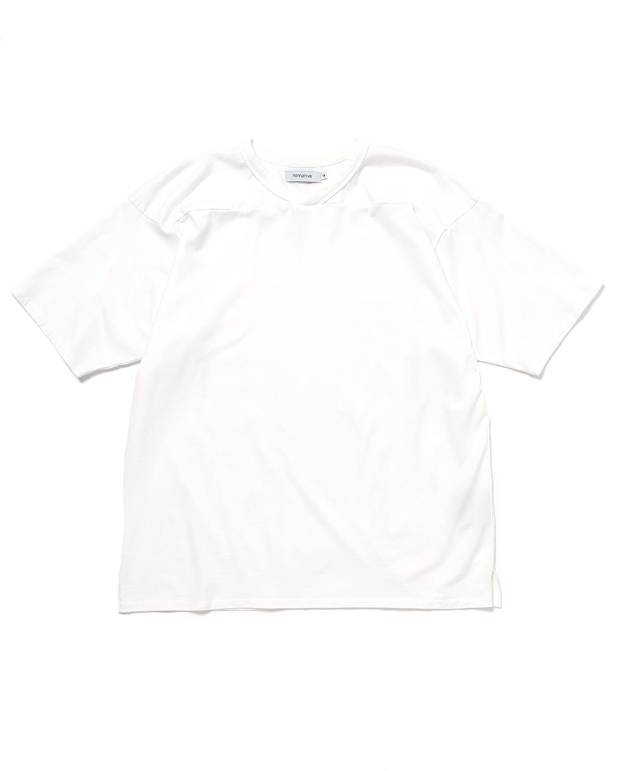 COACH S/S V-NECK TEE COTTON JERSEY OVERDYED | nonnative | A(e)_STORE
