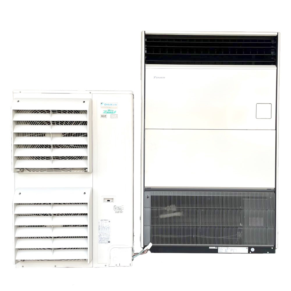 ダイキン パッケージエアコン EcoZEAS SZRV280A 2020年製 10馬力 P280形 床置型 シングル 標準タイプ 三相200V ワイヤードリモコン 店舗用品 事務所 業務用 ...