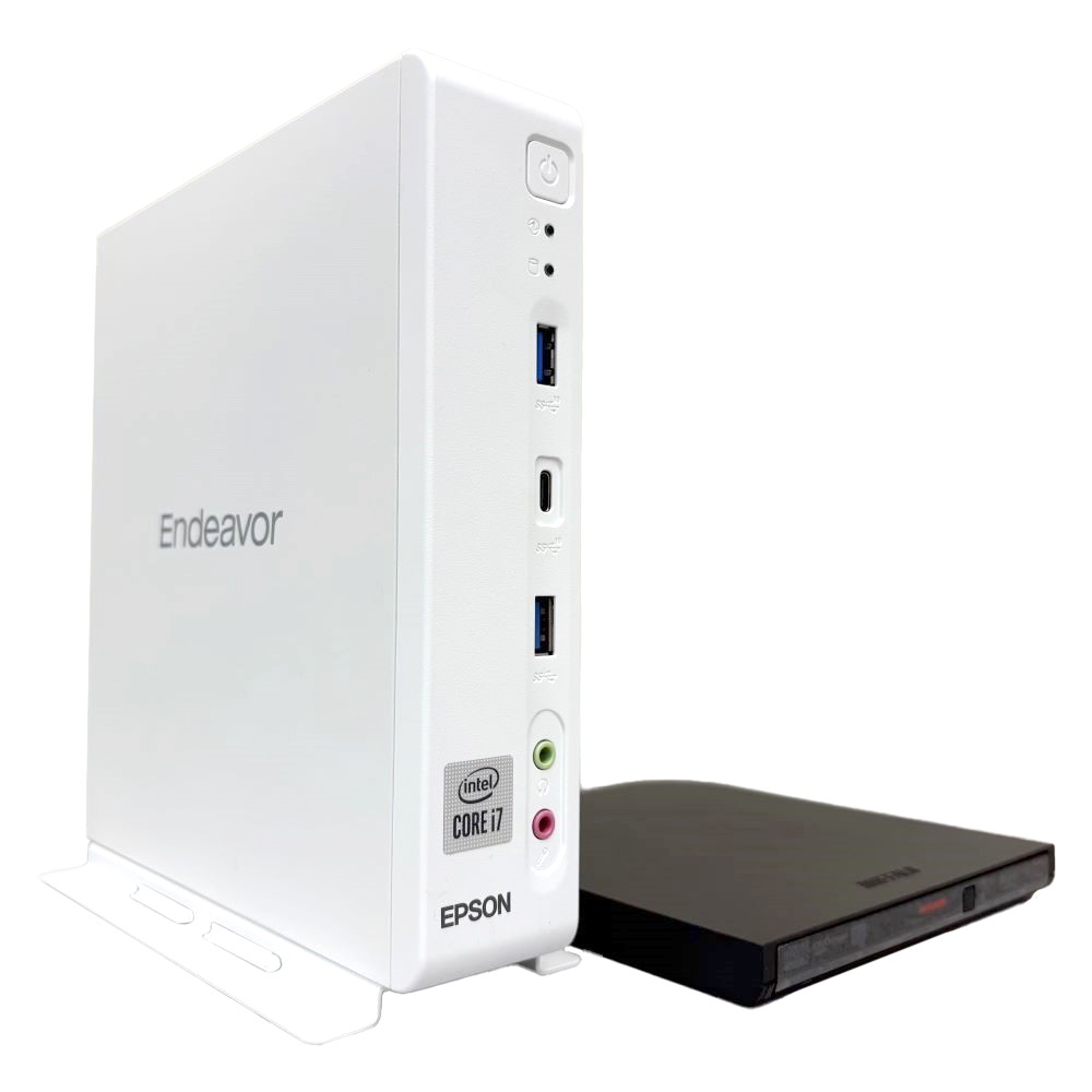 エプソン ウルトラコンパクトパソコン Endeavor ST200E Windows11 Pro 64ビット 第10世代 i5-10700T ...