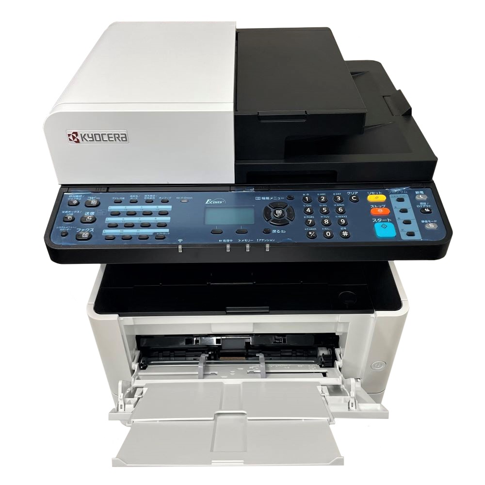 京セラ ECOSYS M2540dw A4モノクロ複合機 使用枚数1721枚 無線LAN USB モノクロ 白黒 コピー機【送料無料】【中古 ...