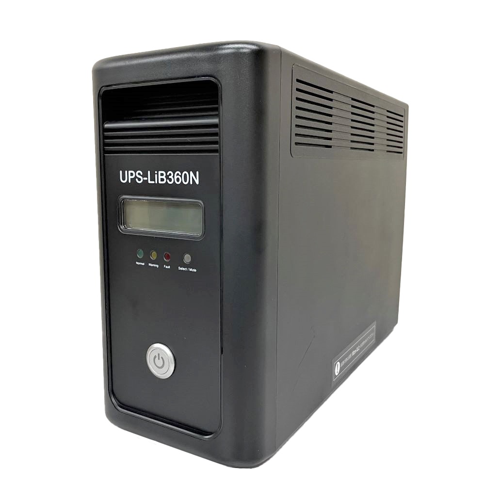 ナカヨ 無停電装置 UPS-LiB360N UPS 常時商用給電方式 出力容量650W リチウムイオンバッテリー 長寿命バッテリー パソコン ビジネスホン 【送料無料】【中古】 | パソコン ...
