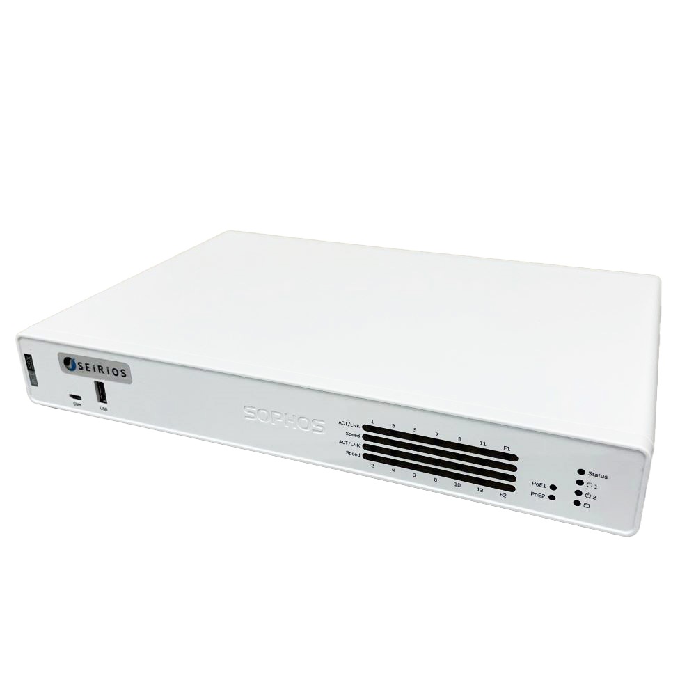 SOPHOS セキュリティアプライアンス SEIRIOS XGS136 デスクトップ型 UTM ファイアウォール IPsecVPN 脅威対策 ...