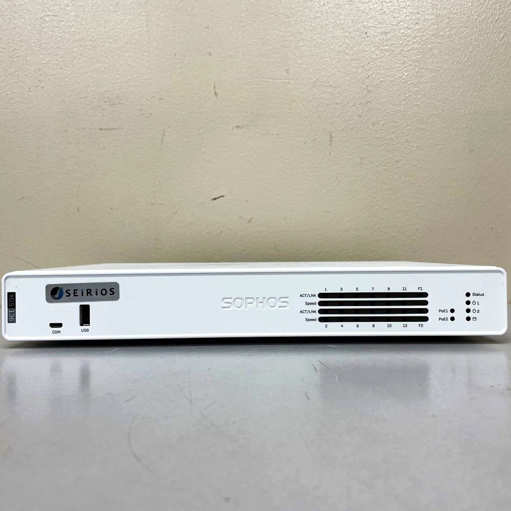SOPHOS セキュリティアプライアンス SEIRIOS XGS136 デスクトップ型 UTM ファイアウォール IPsecVPN 脅威対策 ...