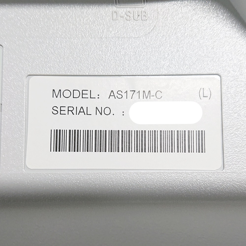 NEC LCD-AS171M-C 17型液晶ディスプレイ 2系統対応ケーブルサービス スピーカ内蔵 スクエア PC モニター【条件付送料無料】【中古】 | パソコン周辺機器・他,外付け機器 ...