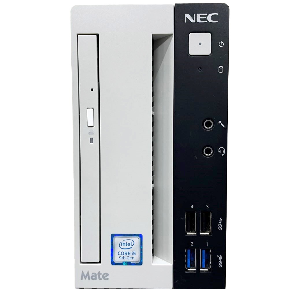 NEC デスクトップパソコン MUM29L-5 PC-MUM29LZ6CCS5 Windows11 Professional 第9世代CPU i5-9400 2.90GHz DVDスーパー ...