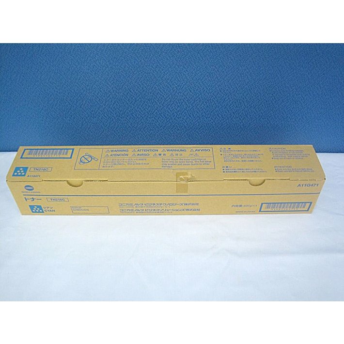 コニカミノルタ 純正トナーカートリッジ TN216C シアン bizhubC220 bizhubC280 【送料無料】 【平日午後4時までにご ...