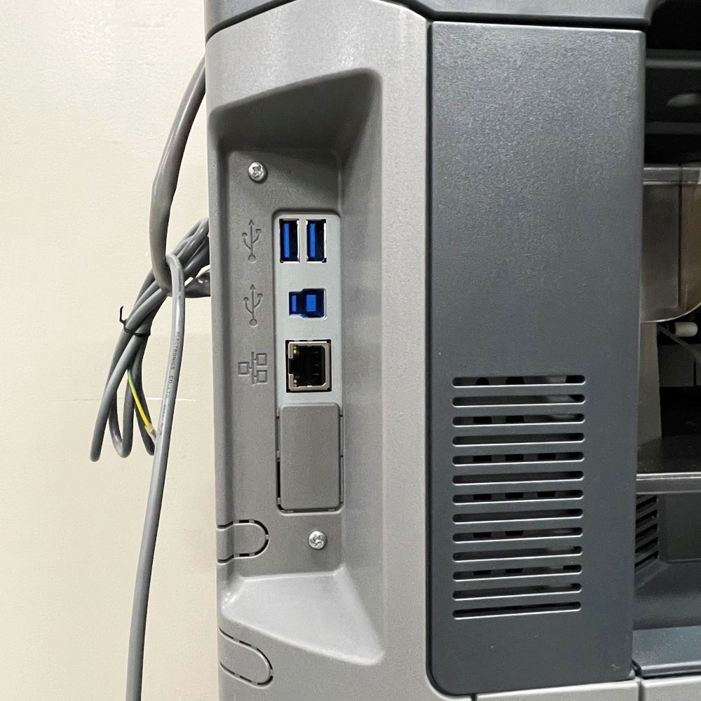 シャープ フルカラー複合機 BP-60C26 2022年製 総使用枚数6,306枚 フルカラー コピー FAX プリンター スキャナー 最大原稿A3 白黒3,851枚 フルカラー2,455枚 ...