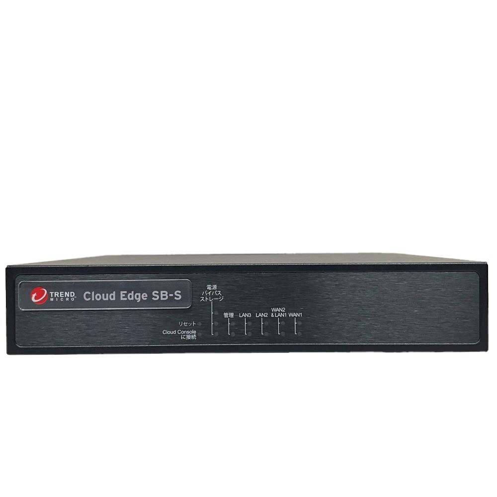 トレンドマイクロ 統合脅威管理アプライアンス Cloud Edge SB-S UTM ファイアウォール IPS アンチウィルス VPN 脅威対策 TREND MICRO 【送料無料】【中古 ...
