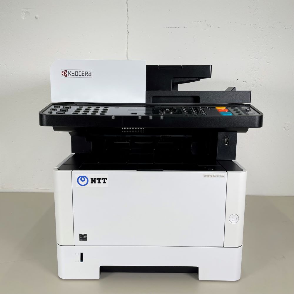 京セラ(NTT) ECOSYS M2540dw A4モノクロ複合機 使用枚数5484枚 モノクロ 白黒 コピー機【送料無料】【中古 ...