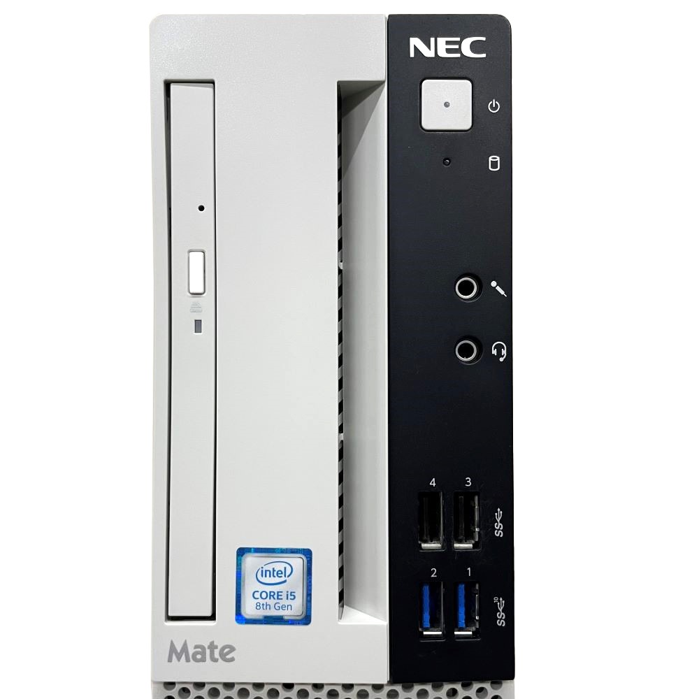 NEC デスクトップパソコン MKM28L-3 PC-MKM28LZ6AAS3 Windows11 Professional 第8世代 i5-8400 2.80GHz DVDスーパーマルチ ...