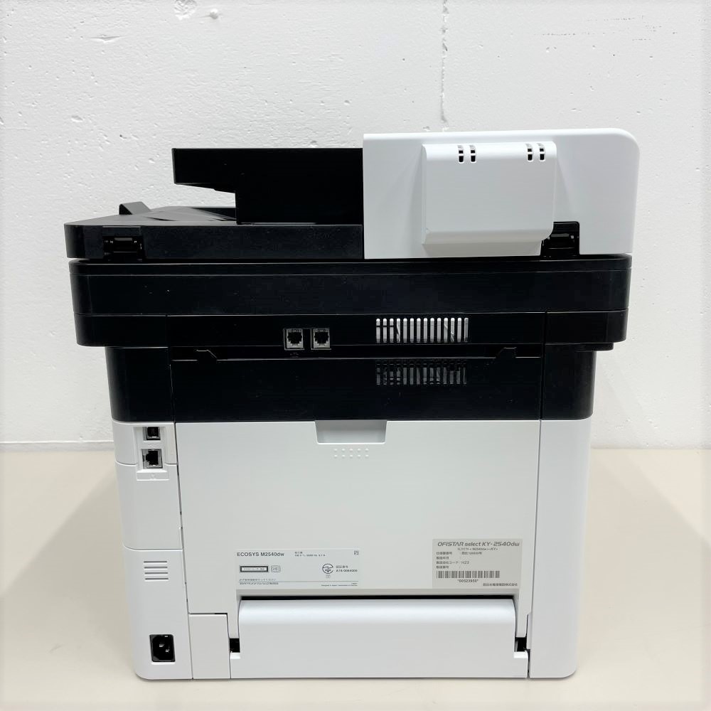 京セラ(NTT) ECOSYS M2540dw A4モノクロ複合機 カウンタ15360枚 2016年製 モノクロ 白黒 コピー機【送料無料 ...