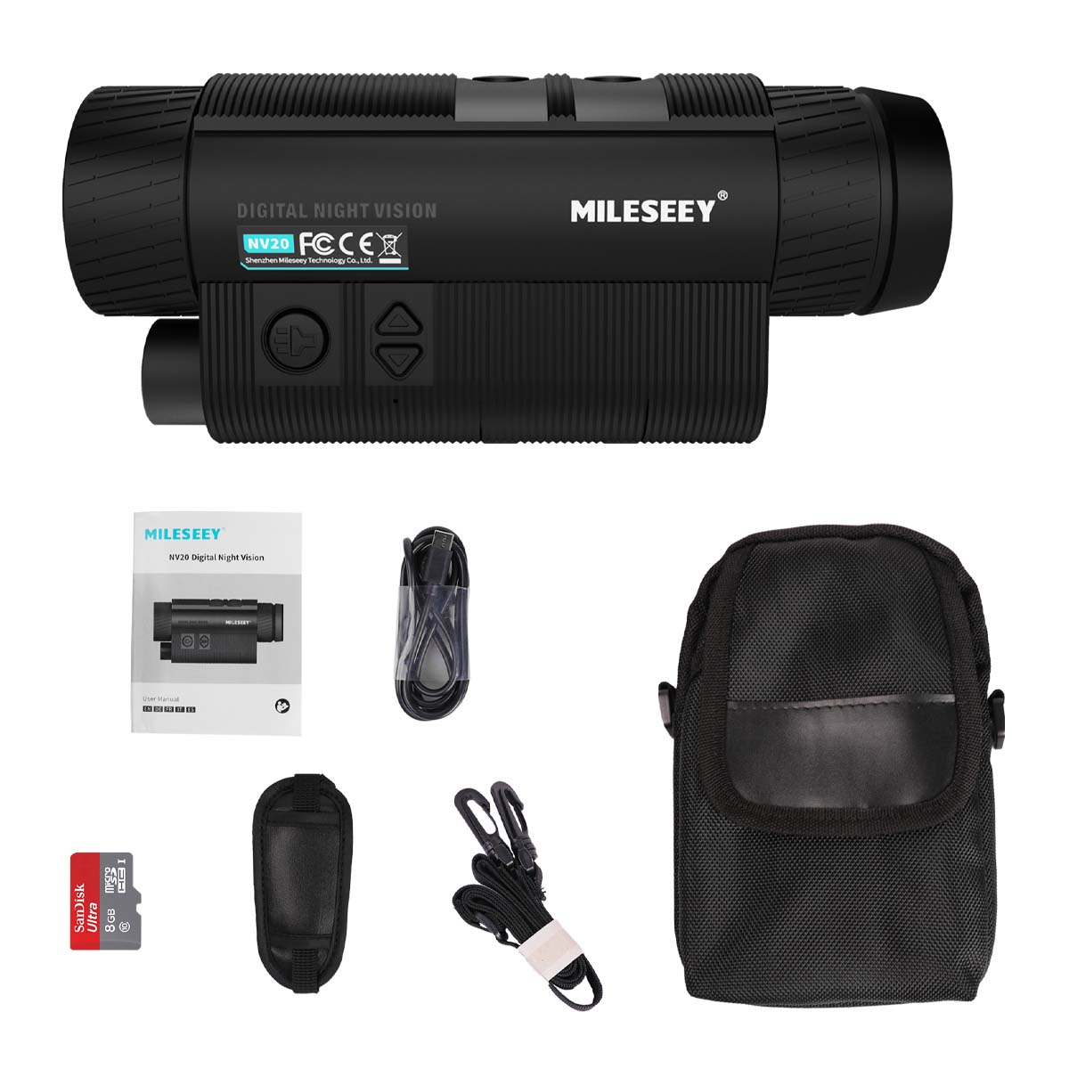 MILESEEY ACPOTELシリーズ ナイトビジョン単眼鏡 NV20 | セキュリティ・防衛・害獣対策,サーマル双眼鏡 | サーマルカメラ専門総合サイト・アットサーマル