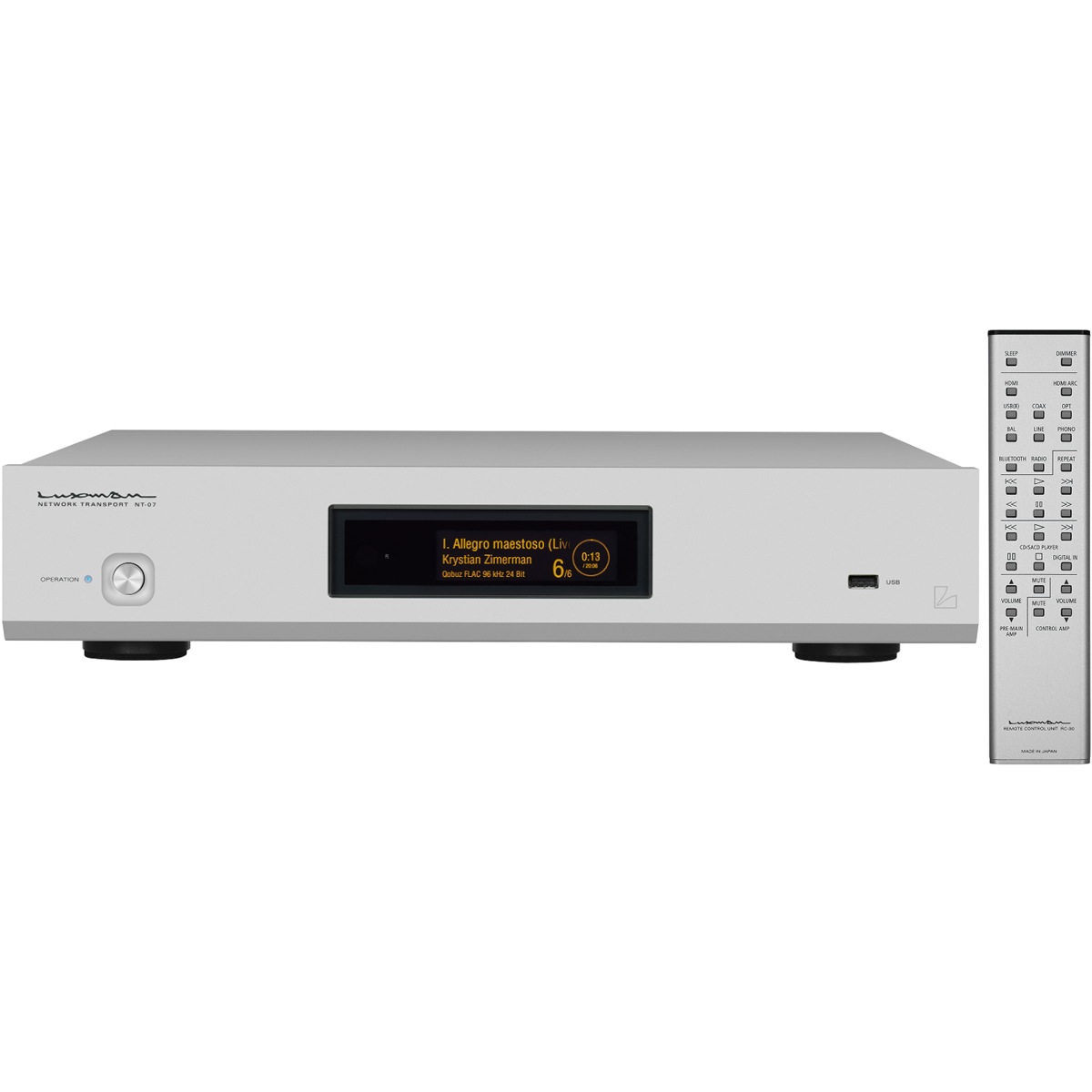 LUXMAN NT-07 ネットワークトランスポート ラックスマン NT07 | CD／デジタル機器,国内デジタルプレーヤー（A-N ...