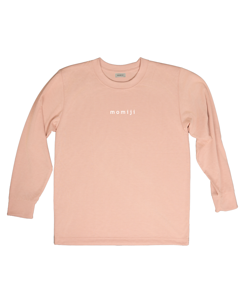 momiji 】 Long sleeve T the logo recycle polyester特別カート専用｜オーロラ オンラインストア
